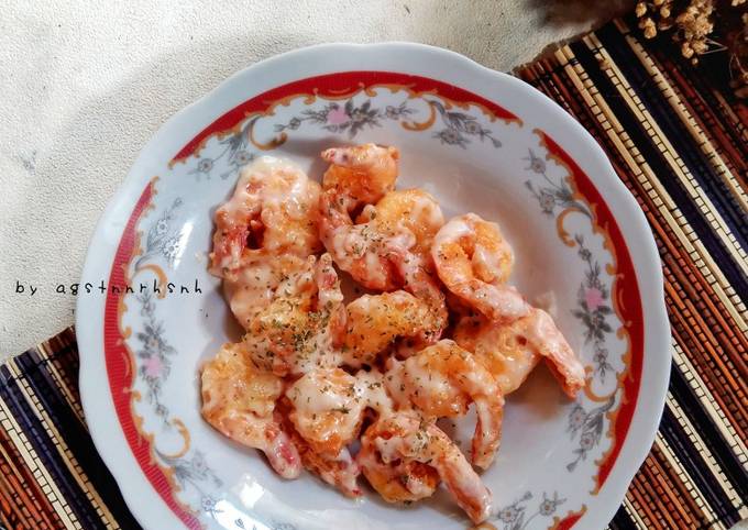 Resep Udang Goreng Mayonaise oleh Agustin Nur Hasanah - Cookpad