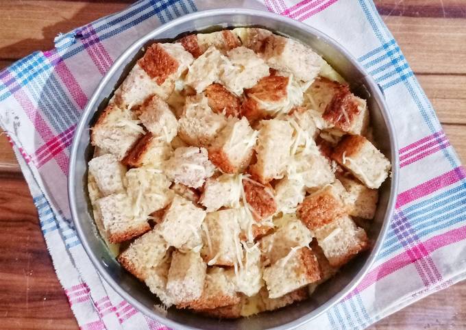 Resep Puding Roti Gandum Eggless oleh Novia Diana Ayu Wulandari - Cookpad