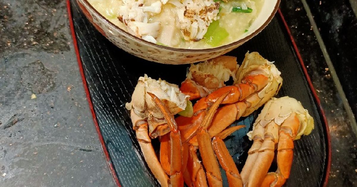 Vegetables & Crab Congee Hongkong Style Recipe by Ruth Kitchen - Cookpad