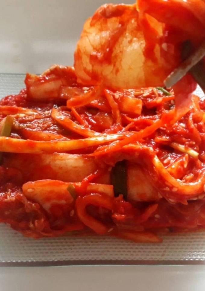 สูตร โฮมเมดกิมจิ (Homemade Kimchi) สไตล์เราฉบับเกาหลี😁 โดย Bambi ...