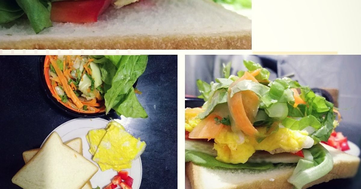 Cách Làm Món Sandwich Chay (Veggie Sandwich) của Hà Trần - Cookpad