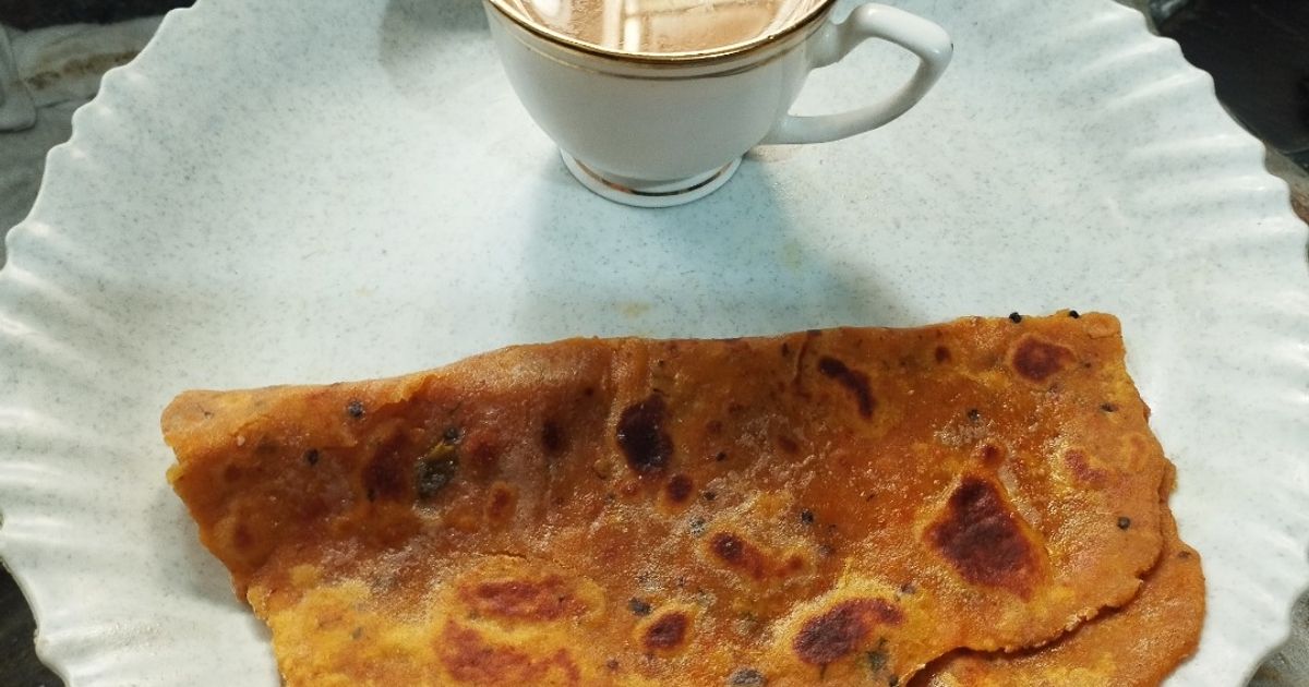Thepla From Leftover Daal And Sabji Recipe by Preeti V. Salvi - Cookpad