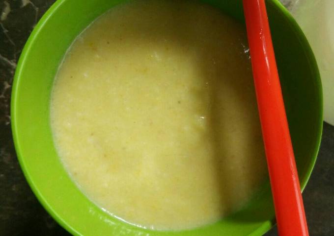 Resep MPASI 8m+ Bubur Labu Kuning, Sawi Putih, Lele oleh Dapur Mak'acih ...