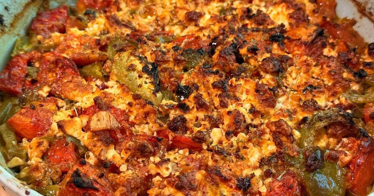 Spicy Bouyiourdi | πικάντικο μπουγιουρντί (Vegetarian) Recipe by Nino ...