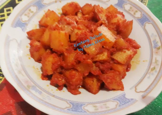 Resep Kentang Balado oleh Nix Cantix ( Mama Nissa ) - Cookpad