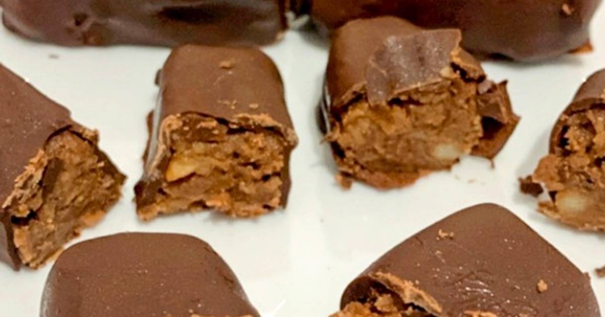 Bombom Caribe saudável Receita por Marcela Oliveira - Cookpad