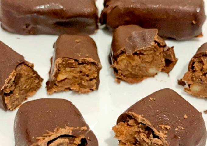 Bombom Caribe saudável Receita por Marcela Oliveira - Cookpad