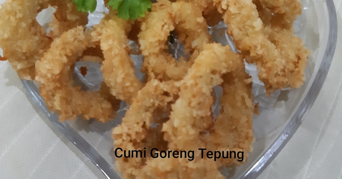Resep Cumi Goreng Tepung oleh hdiah112 - Cookpad