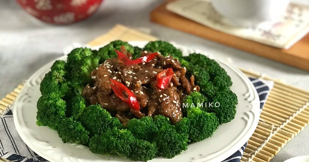 26 resep brokoli cah sapi ala resto enak dan mudah - Cookpad