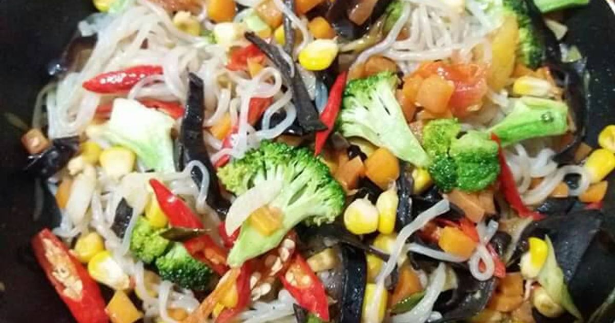 Vegetarian Konjac Noodle Recipe By Diani Ariati