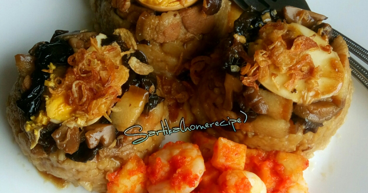 Resep Nasi Tim Samcan(pork Belly) / Nasi Tim Babi / Nasi Tim Ala Me 🥰 ...