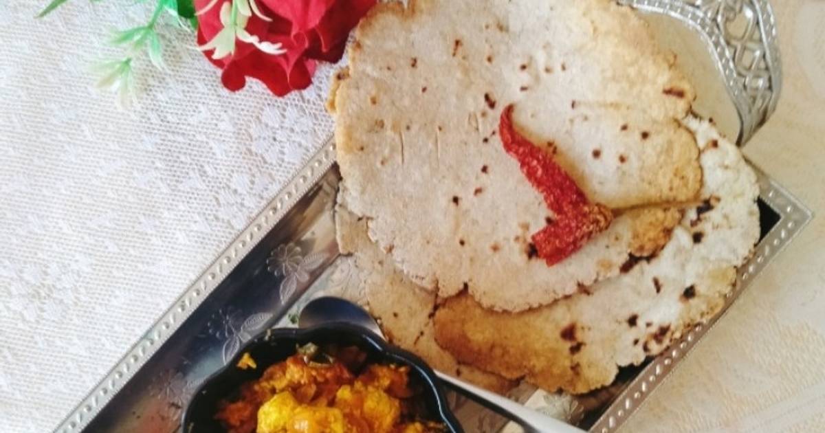 GLuten Free SORGHUM Flour Garlic Roti (jowar flour garlic Roti) Recipe ...