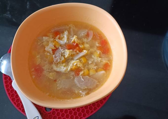 Resep Sup Jagung oleh Tia Prasetya - Cookpad