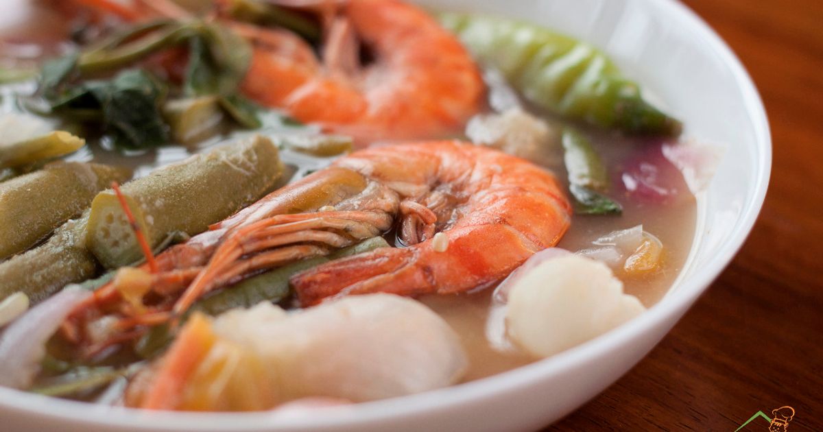 Prawns In Tamarind Soup (Sinigang Na Sugpo) Recipe by homebasedchef