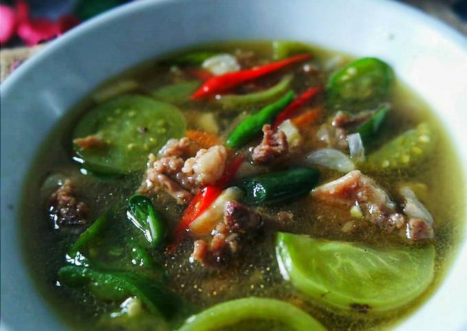 Resep Daging Kuah Asam pedas oleh Kiena - Cookpad