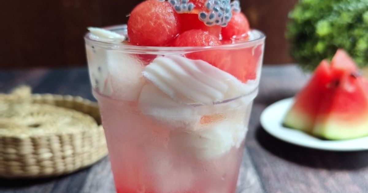 Resep es jelly susu putih rumahan enak dan mudah - Cookpad
