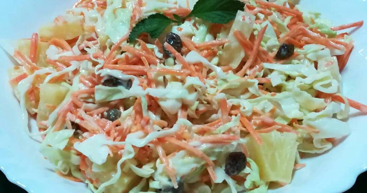 59 recetas muy ricas de ensalada de repollo y piña compartidas por ...