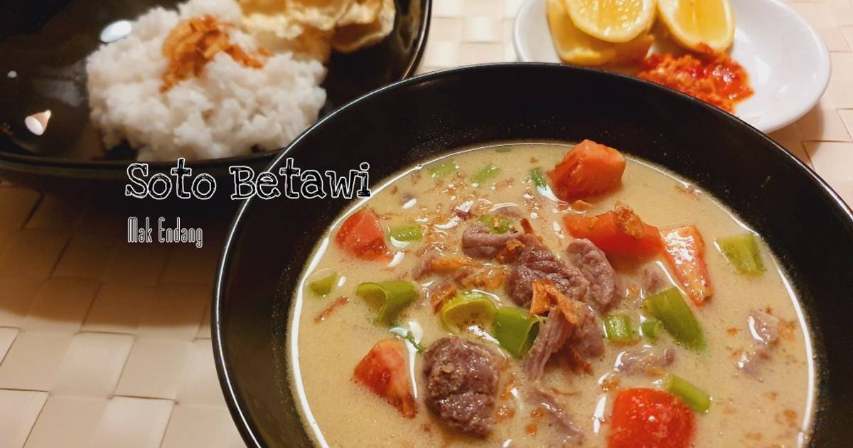 1.454 resep soto betawi enak dan sederhana ala rumahan - Cookpad