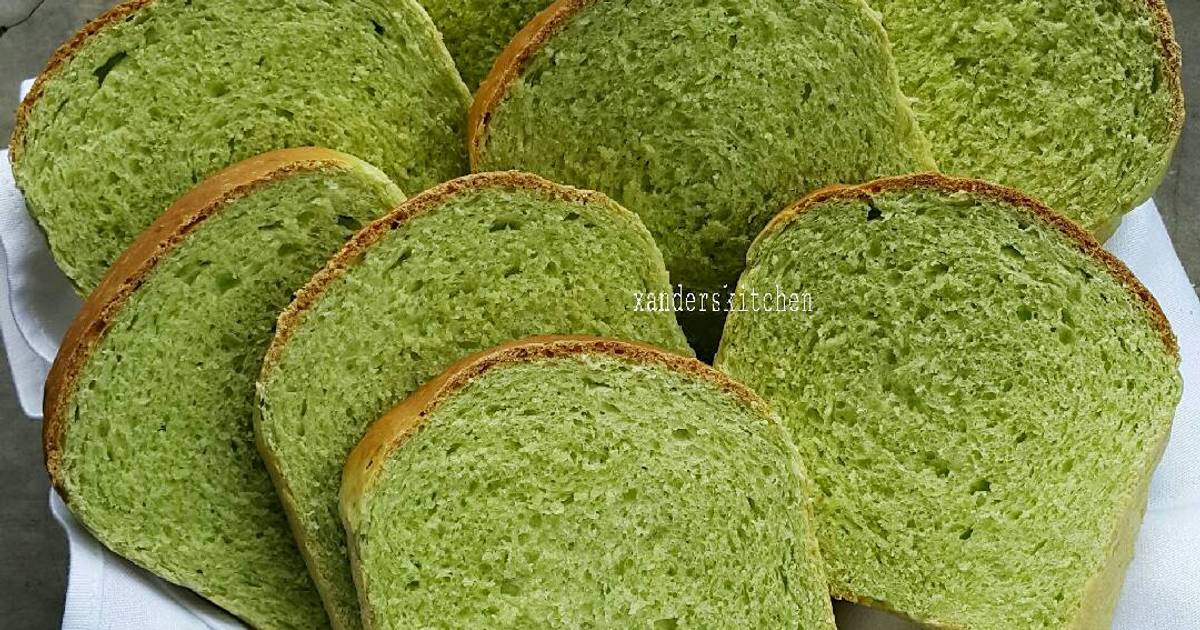 Resep Roti tawar santan pandan oleh Xander's Kitchen - Cookpad