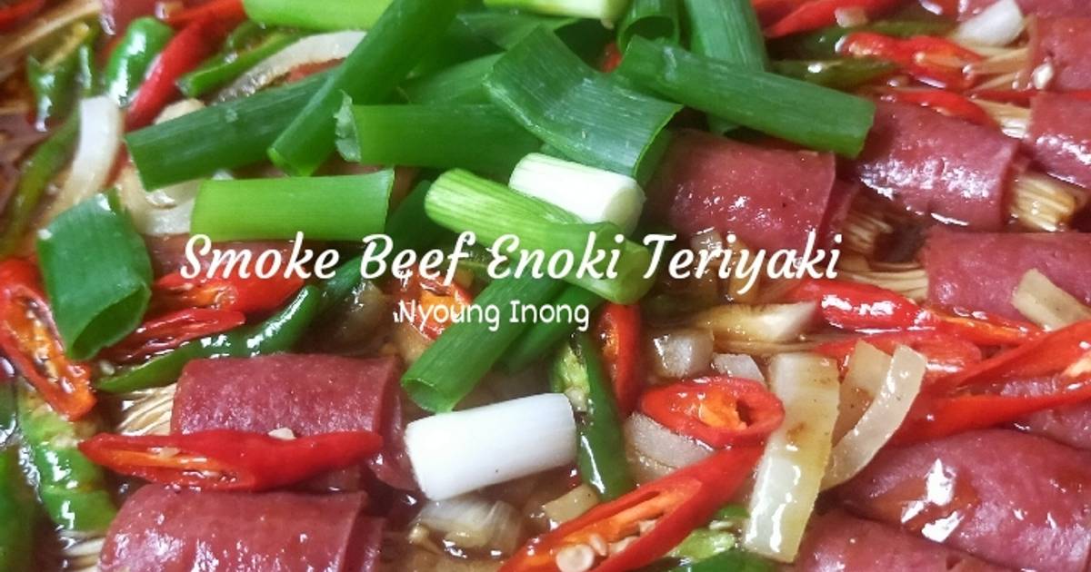 37 resep enoki smoke beef enak dan mudah - Cookpad