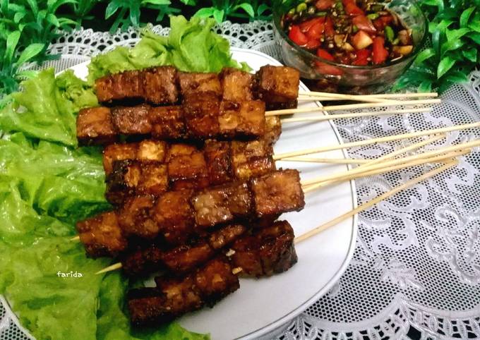 Resep Sate Tempe oleh farida Sulthan - Cookpad