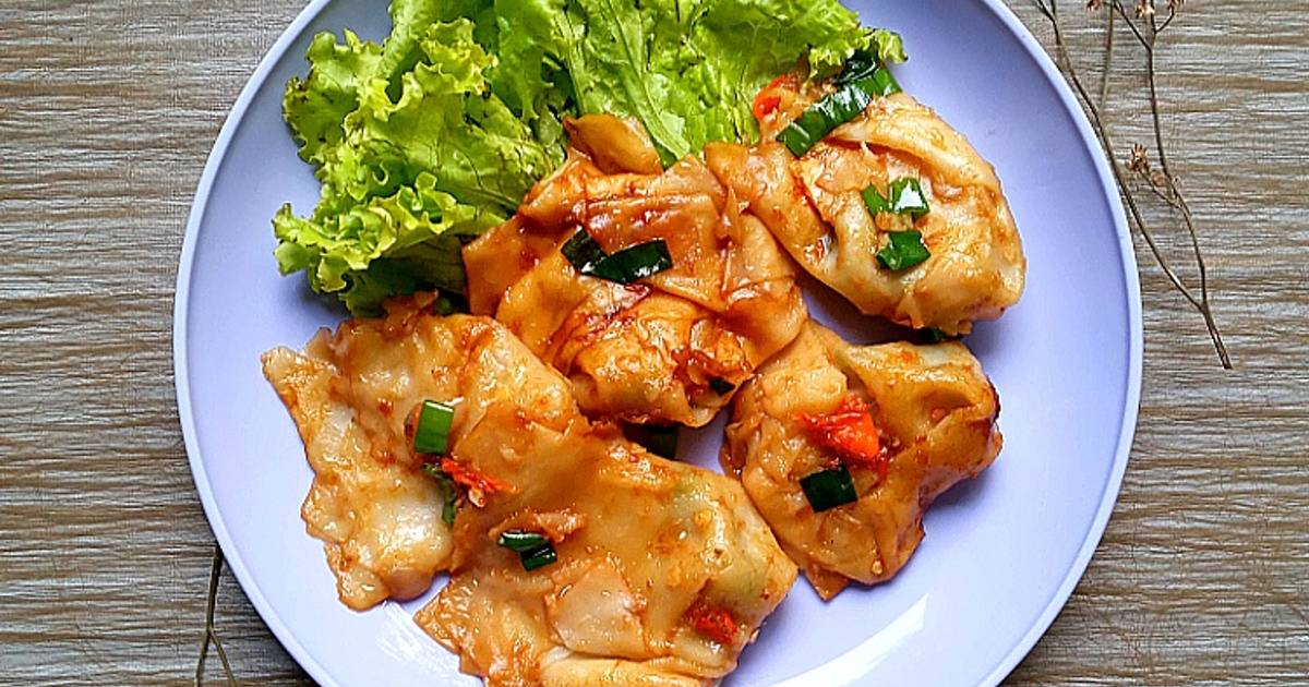 Resep Pangsit Goreng Simple (kulit pangsit instant) oleh Alya Simple ...
