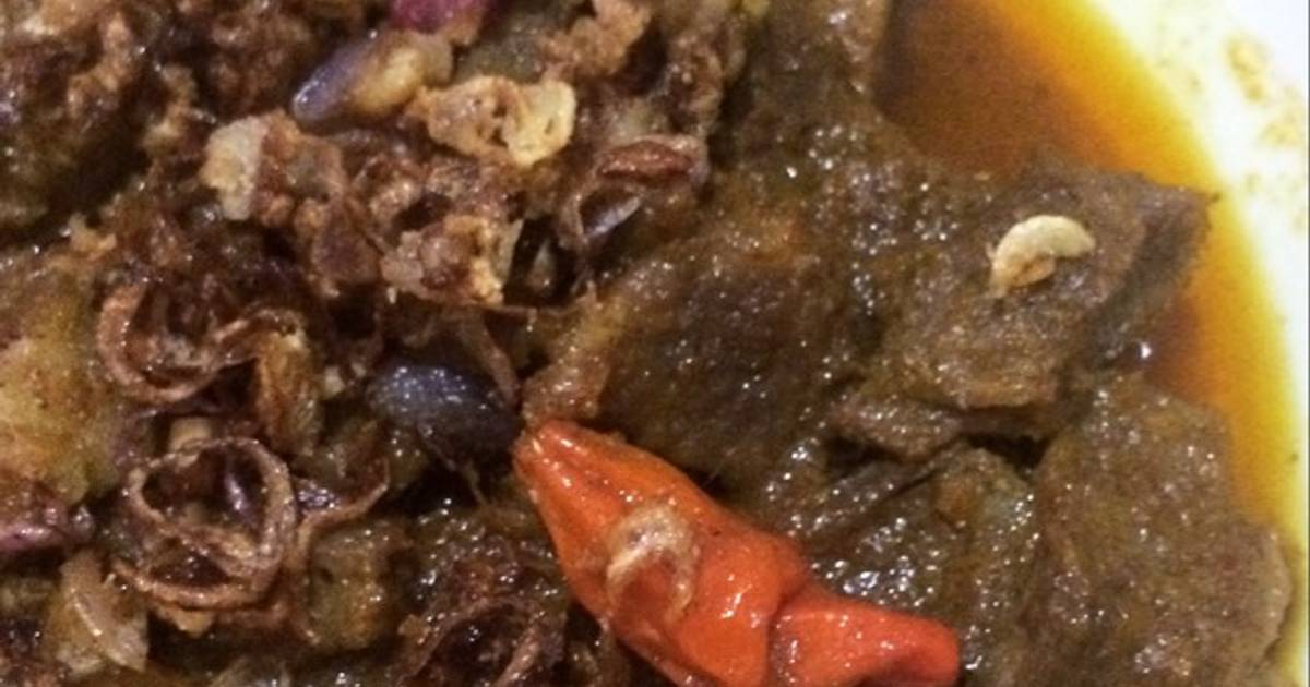 Resep Rendang Kambing oleh Desi Sya - Cookpad