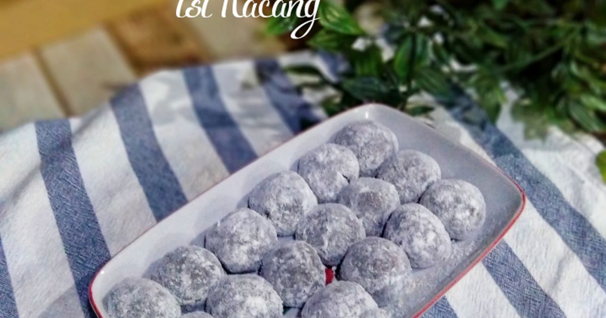 Resep 78# Mochi Ketan Hitam Isi Kacang, Lembut Tanpa Dikukus oleh Pawon ...
