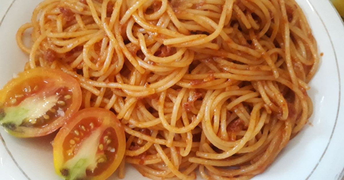 Resep Spagethi Simpel 4 Bahan oleh Nurul Fatimah - Cookpad