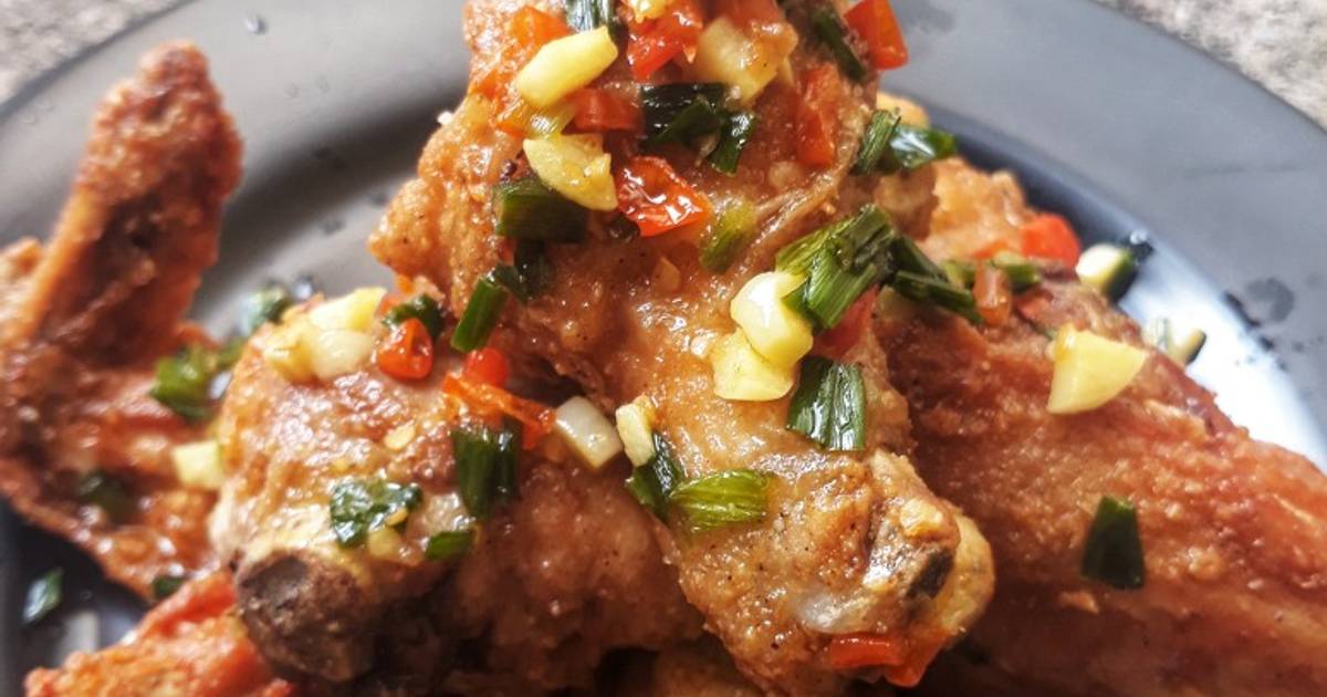 Resep Ayam goreng cabe garam oleh MalikaSaskia - Cookpad