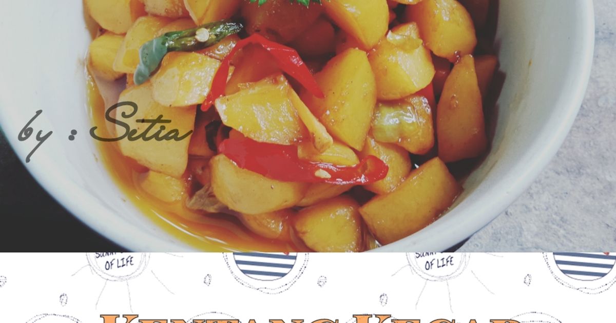 Resep Kentang Kecap, Favorit Keluarga oleh Setia Memasak - Cookpad