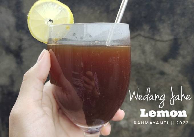 Resep Wedang jahe lemon oleh Rahmayanti - Cookpad