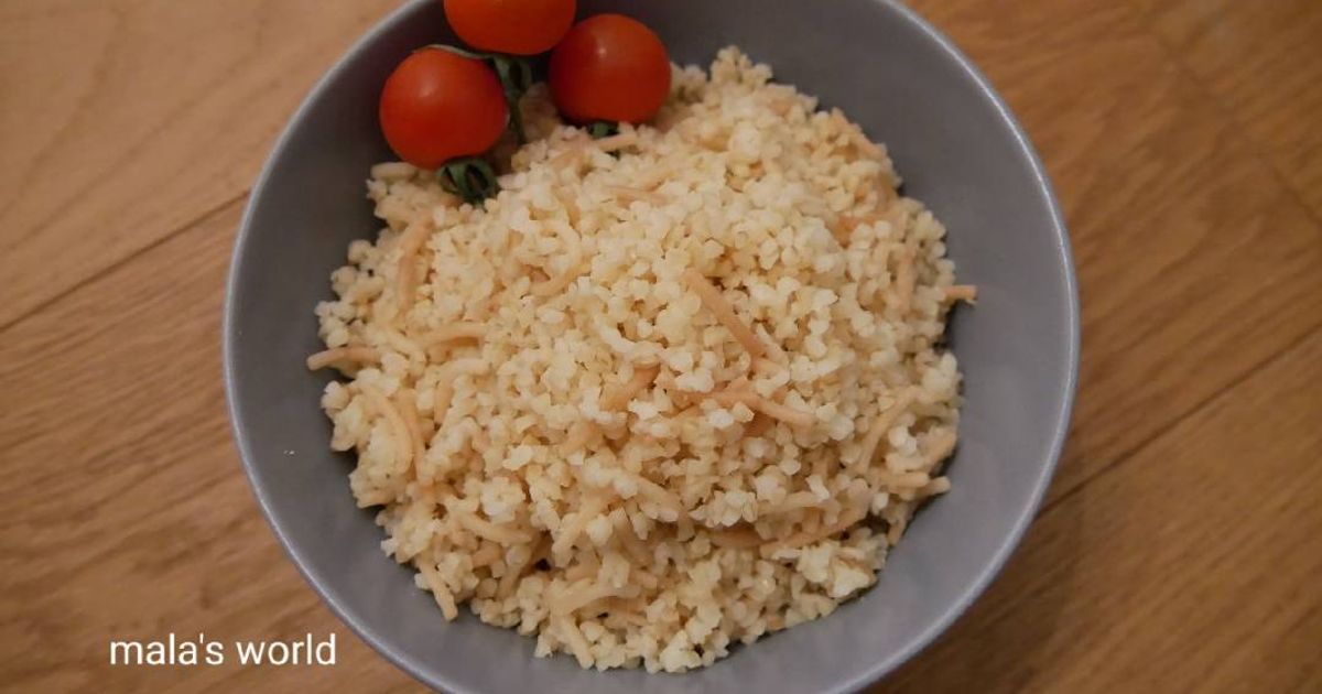 Resep Nasi Bulgur Khas Turki oleh Dapur Mala - Cookpad