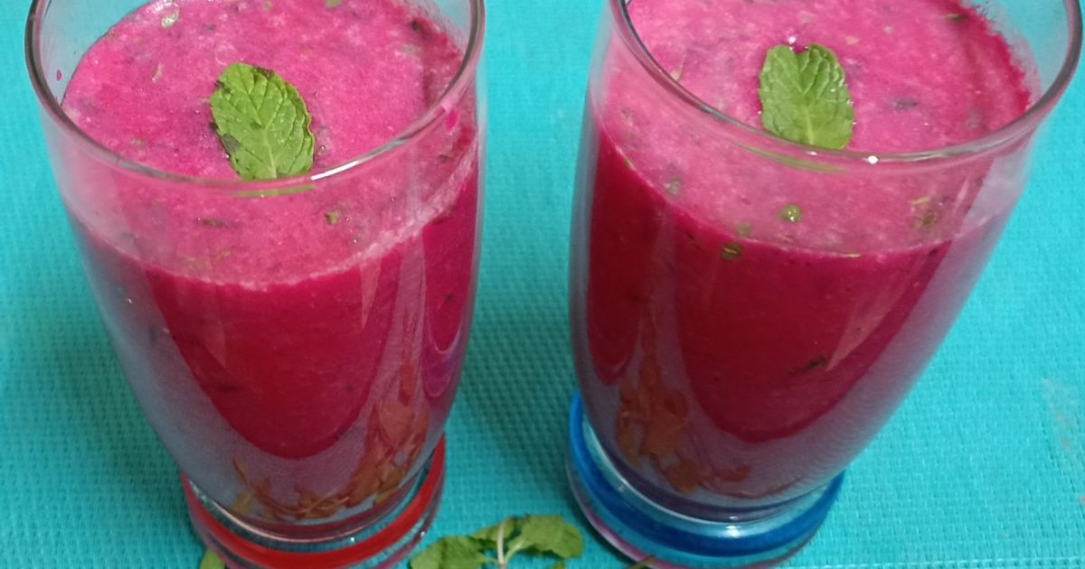 Beetroot Buttermilk With Tempering (Tadkewala Chukander Chaas) Recipe ...