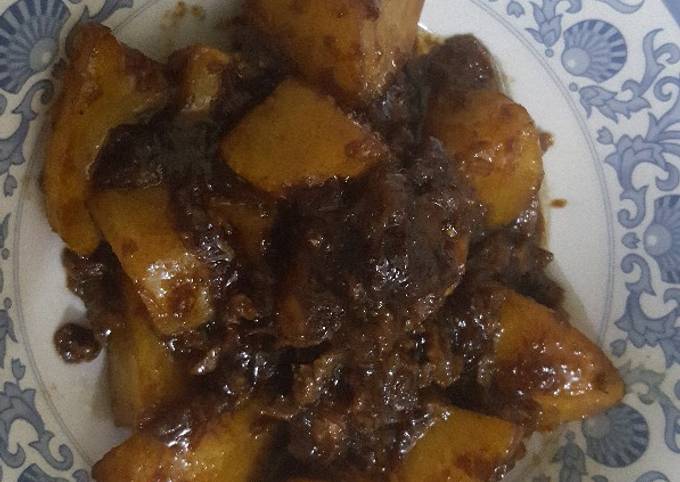 Resep Kentang kecap dg daging oleh Yuliani - Cookpad