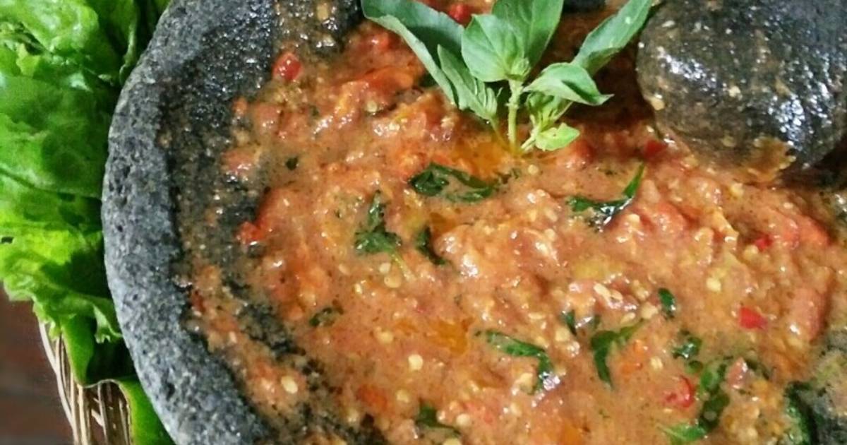Resep SAMBEL KEMANGI /Sambel Sari Laut / Sambel Pecel Lele oleh dapurVY ...