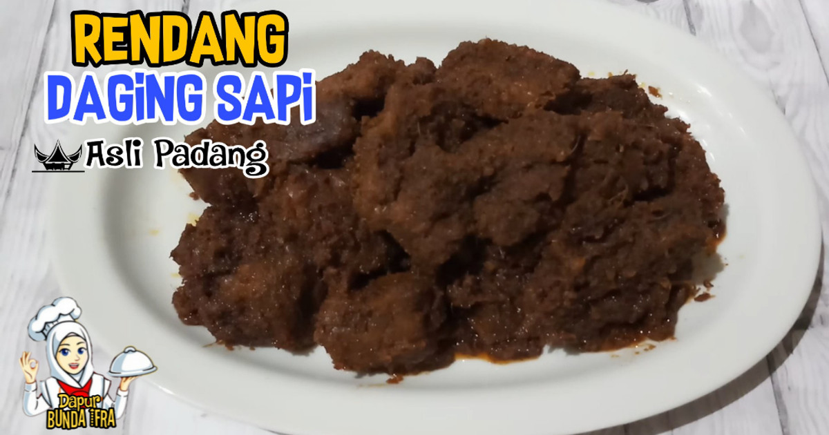 Resep Resep Rendang Daging Sapi Asli Padang Sedap Dan Istimewa oleh ...
