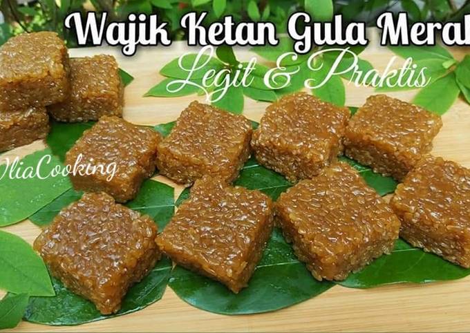 Resep KUE WAJIK KETAN JAJANAN TRADISIONAL, BIKIN NGILER oleh Vlia ...