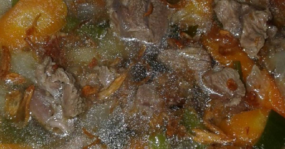 Resep Sop Sengkel Sapi oleh Rokhayah - Cookpad