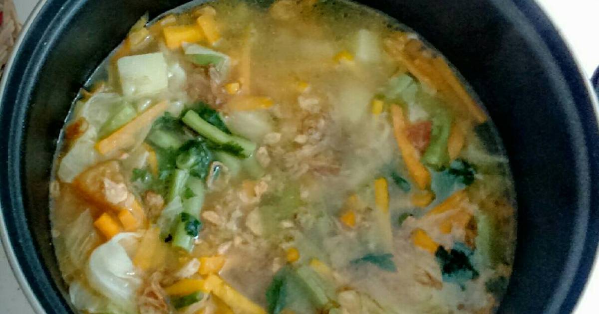 Resep Sup Sayur Sehat oleh Neat Atin - Cookpad