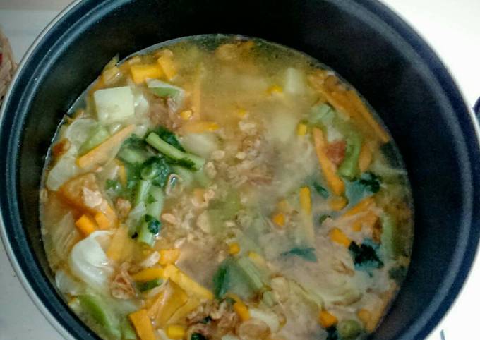 Resep Sup Sayur Sehat oleh Neat Atin - Cookpad