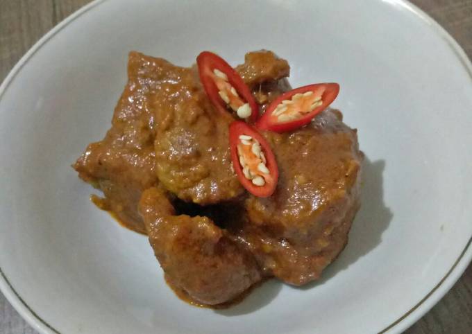 Resep Rendang Bumbu oleh Ninith - Cookpad