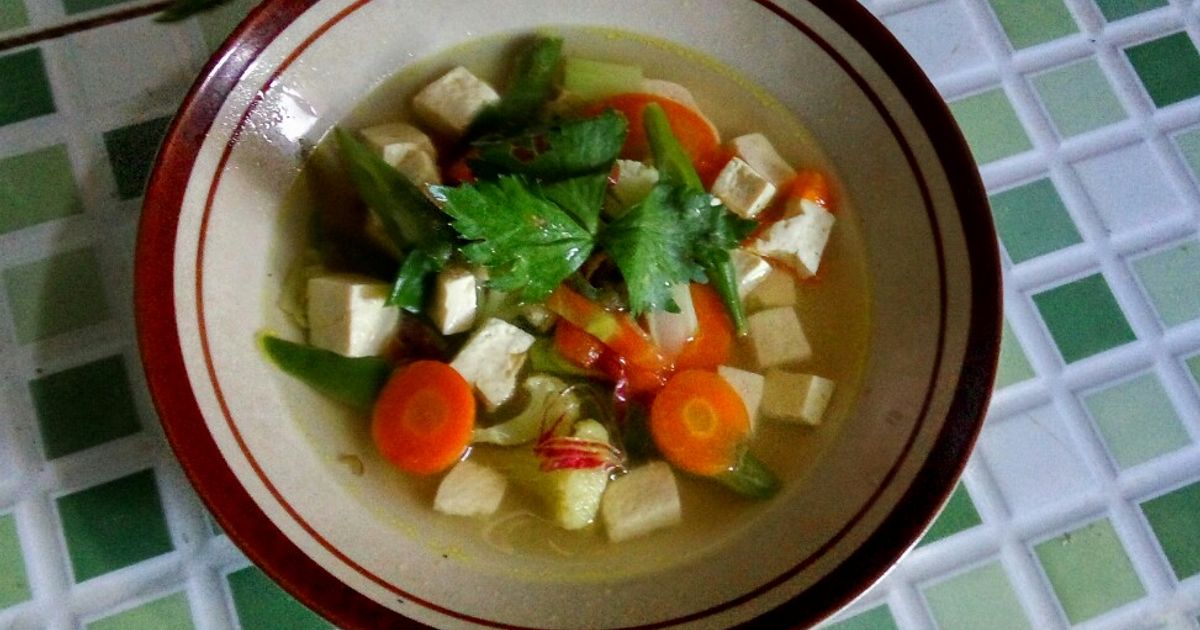 Resep Sop Tahu Simple oleh Rakha Faustin - Cookpad