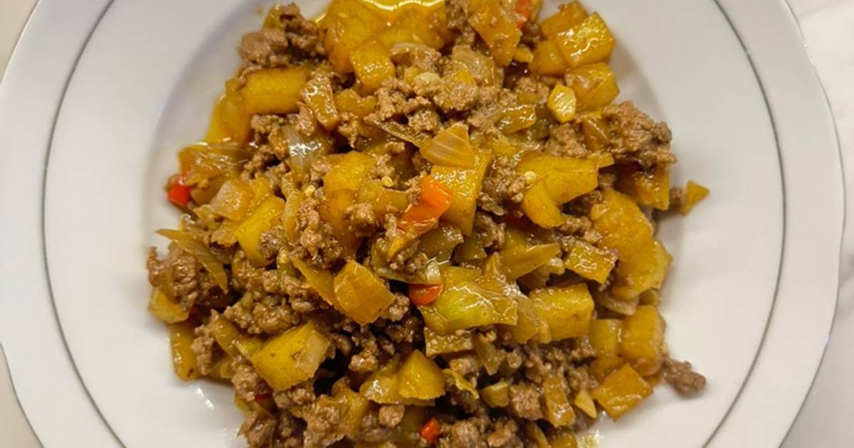 Resep Daging kentang masak kecap oleh Resynta - Cookpad
