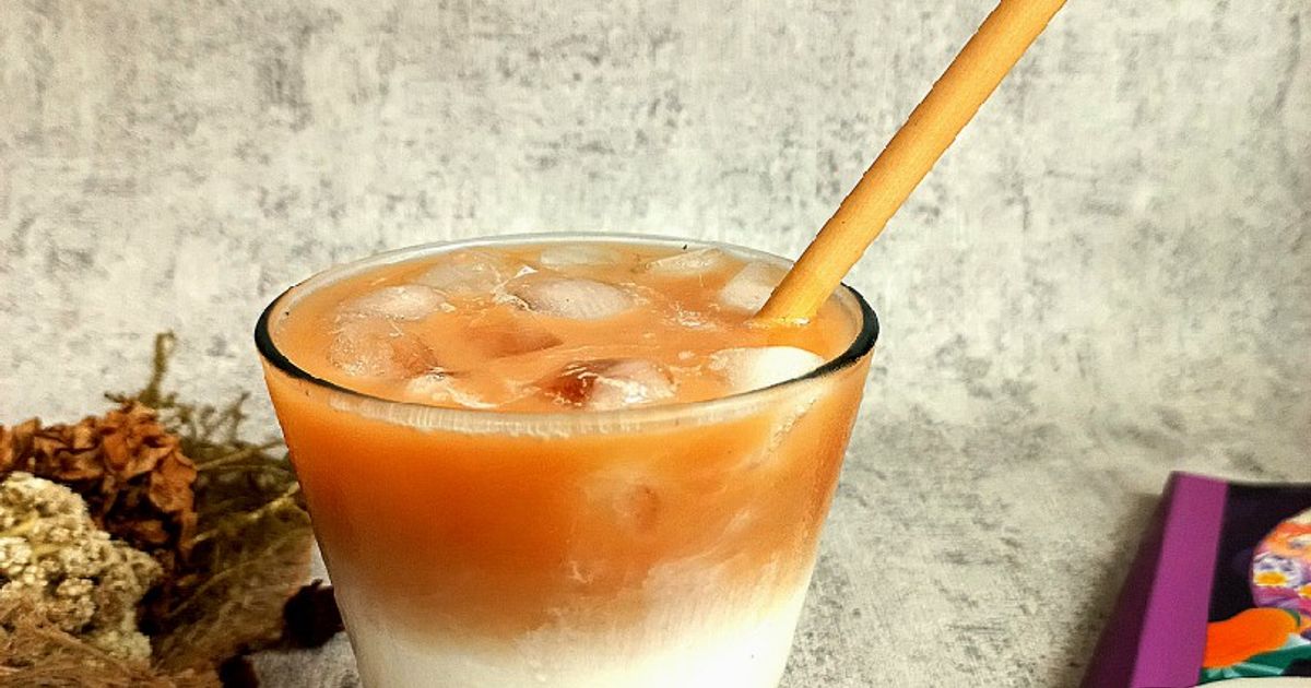 Resep Authentic Three Layer Tea | Teh C Peng oleh Andy - Cookpad