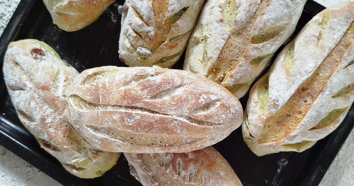 Resep Roti Macan Pandan Sourdough oleh Saomi Mayhai - Cookpad
