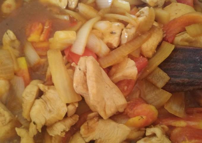 Pechuga deshuesada saltada fácil Receta de Paula Allende- Cookpad