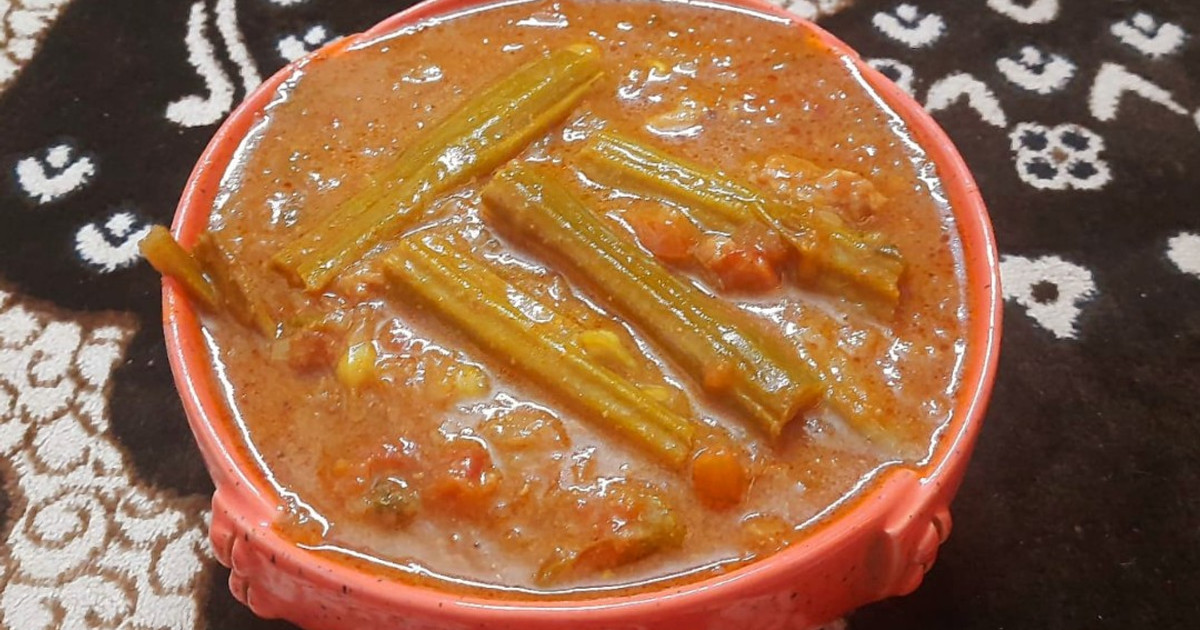 Hyderabadi Sojni Ki Phalli Ka Sherwa Recipe by ZMA - Cookpad