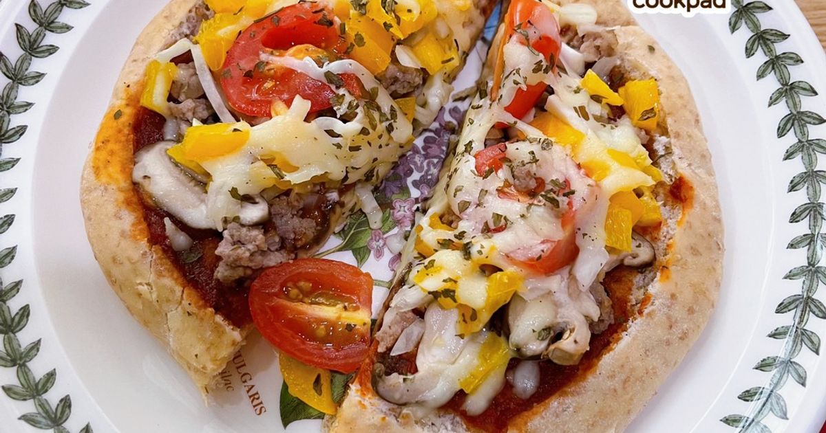Resipi 👩‍🍳Pitta Beef Mushroom Piza oleh Mahadiah - Cookpad