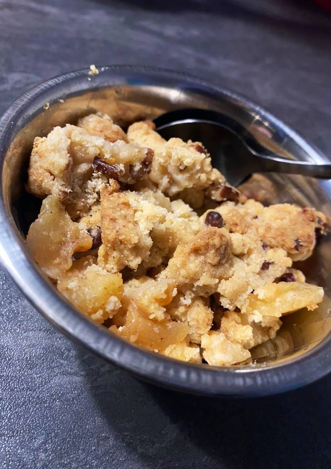 Crumble à la pomme 🍏🍎 de Soö dS - Cookpad